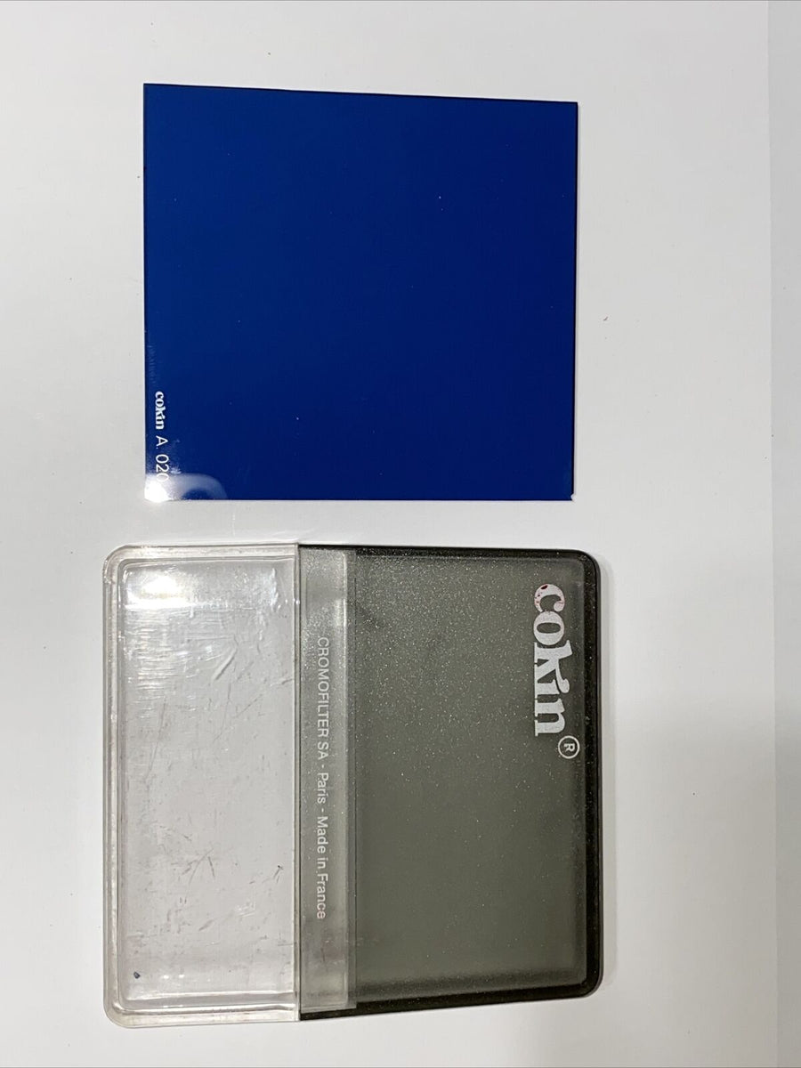 Cokin 020 Blue 80A +4 BLUE Filter with case , No 20 , A series